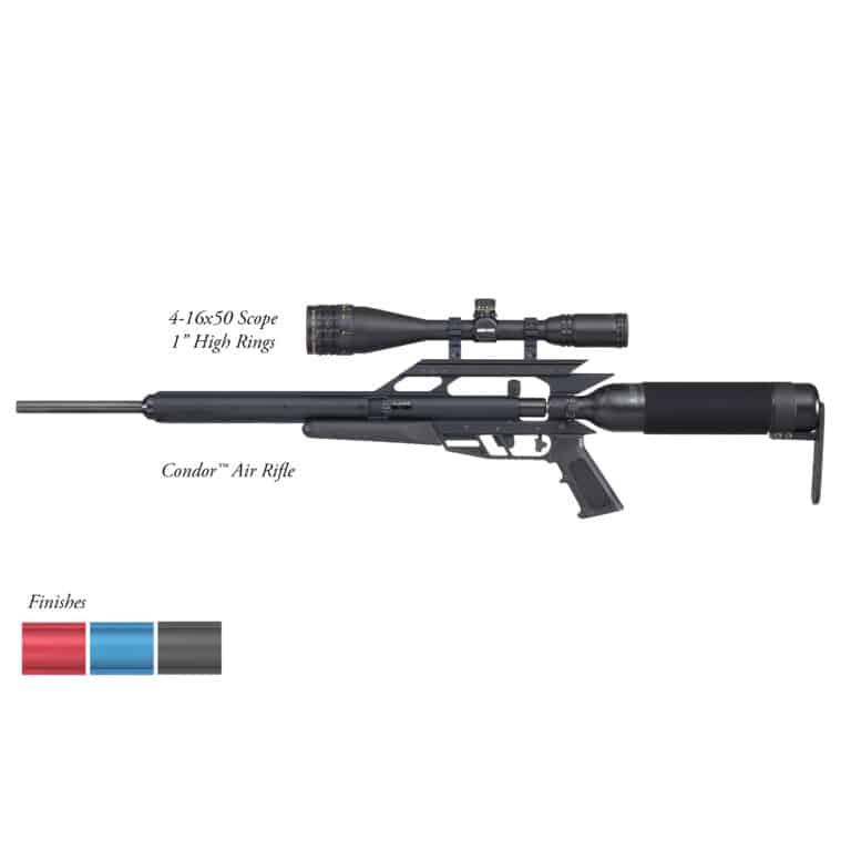 Condor™ w/4-16×50 Scope and 1″ High Rings With Spin-Loc Tank - Airforce ...
