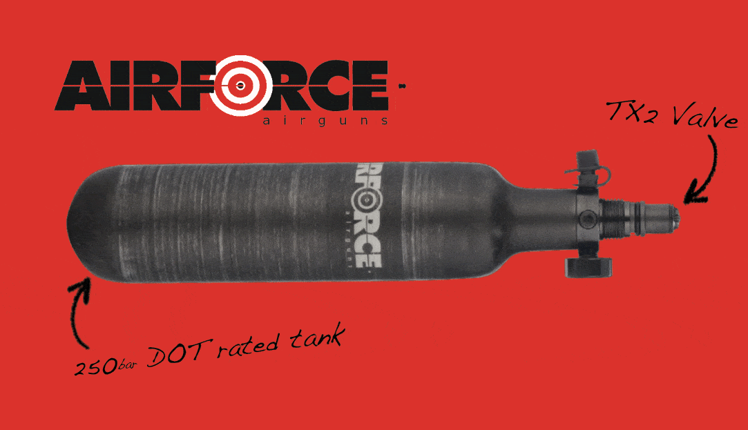 AirForce Air Rifles on CO2 - Airforce Airguns